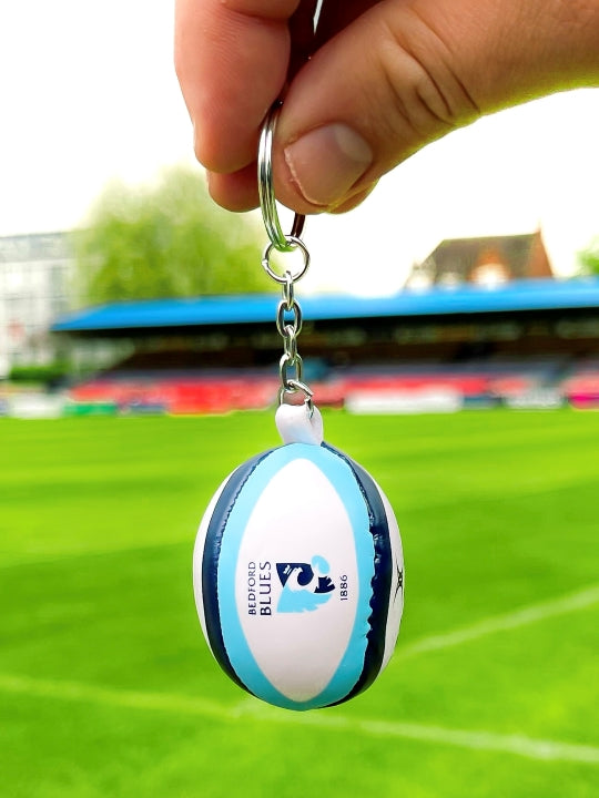 Bedford Blues Ball Keyring